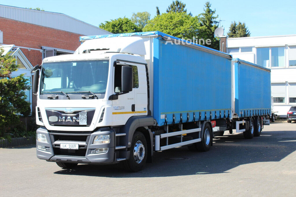 MAN TGS 18.440 Plane Zug Schlafplatz AHK Retarder kamion s ceradom