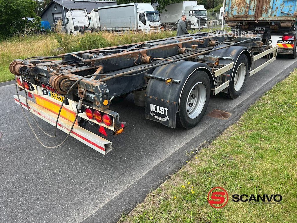 20 ton wirehejs - 6 - 7,0 mtr containere prikolica za kontejnere