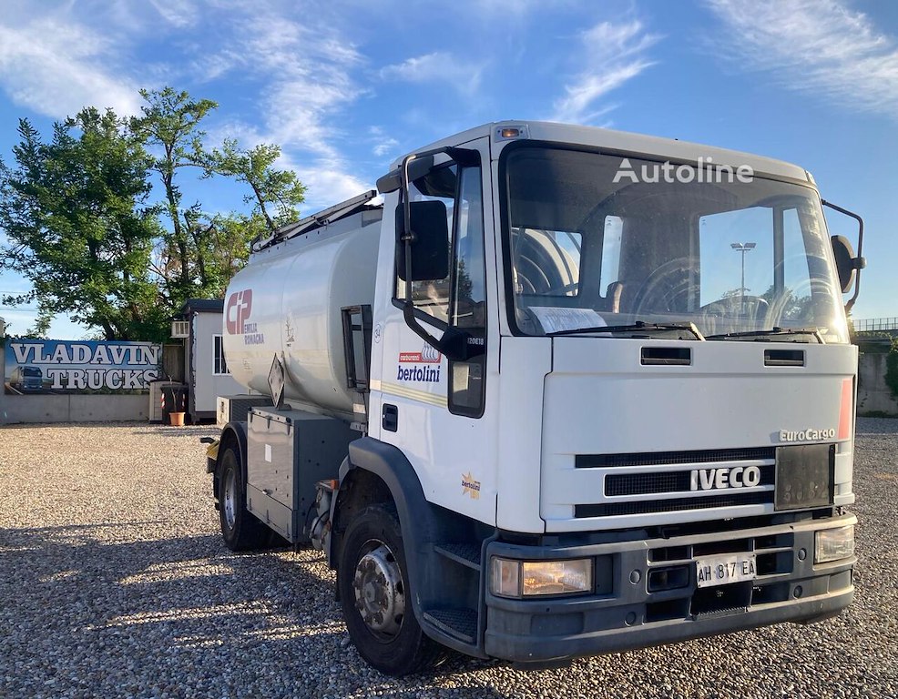 IVECO 120E18 TANK DIESEL/BENZIN 2 KAMERA=7.900 L ADR PUMP HOSE COUNTER autocisterna za gorivo