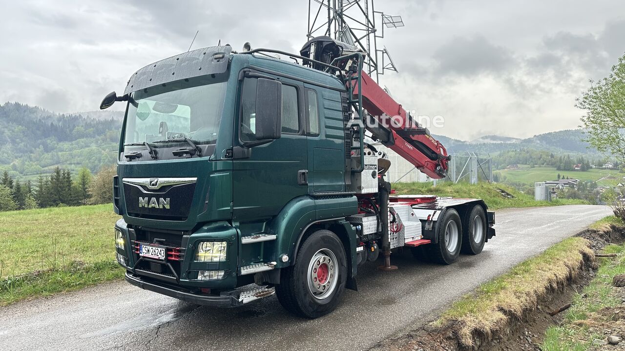 MAN TGS 26.500 kamion za prevoz drva