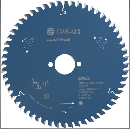 Bosch List kružne testere Expert for Wood 190 x 30 x 2,6 mm, 56 ( 2608644050 )