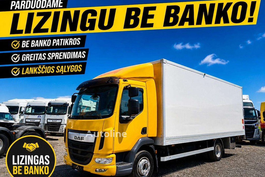 DAF LF 210 12T su Liftu izotermni kamion