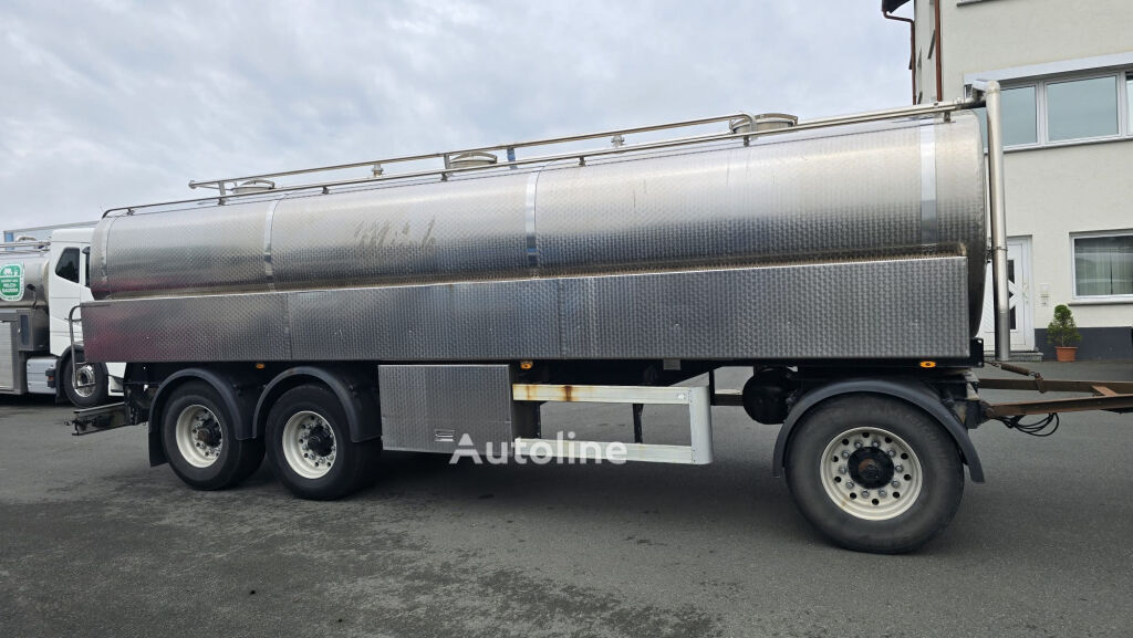 Edelstahltankanhänger - 19.500 Liter - ISOLIERT(Nr. 6357) prikolica cisterna za prevoz hrane