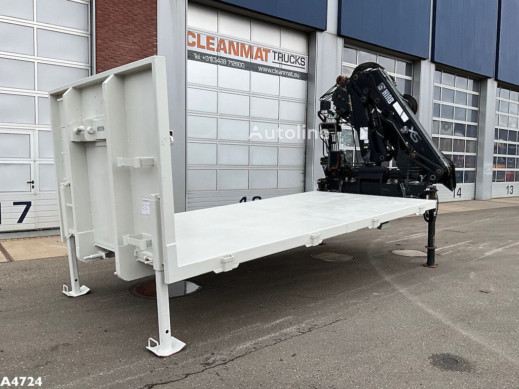 HIAB Laadplateau met 14 Tonmeter laadkraan karoserija platforma