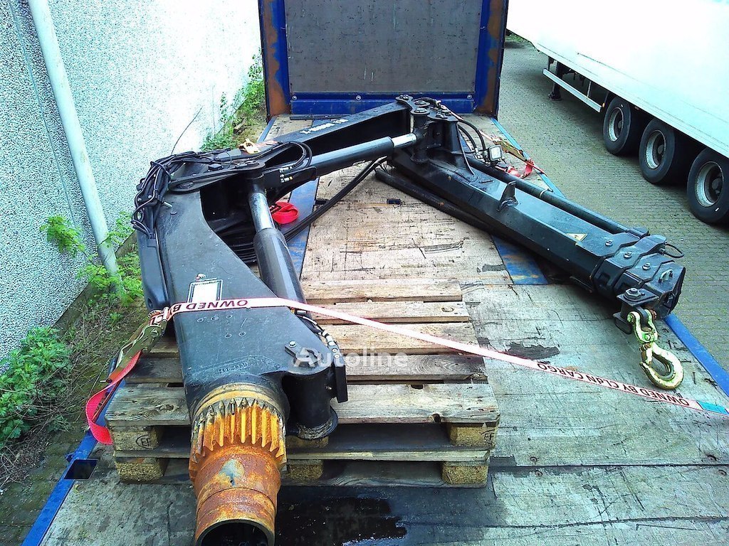 HIAB X-HI DUO 118-E3 autodizalica s kranom nakon udesa