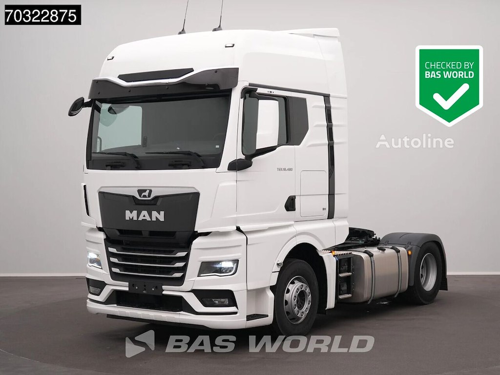 Novi MAN TGX 18.480 4X2 NEW! GX Standklima LED 2x Tanks ACC Euro 6 tegljač