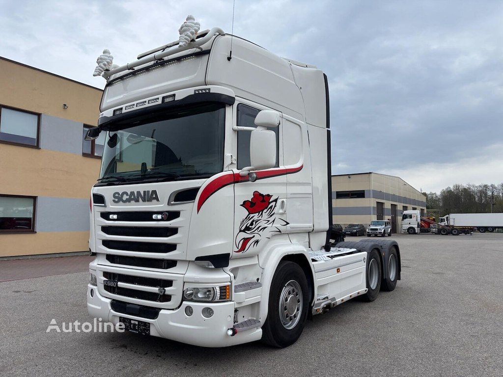 Scania R580 6x4 EURO6 + RETARDER + WB3300mm tegljač