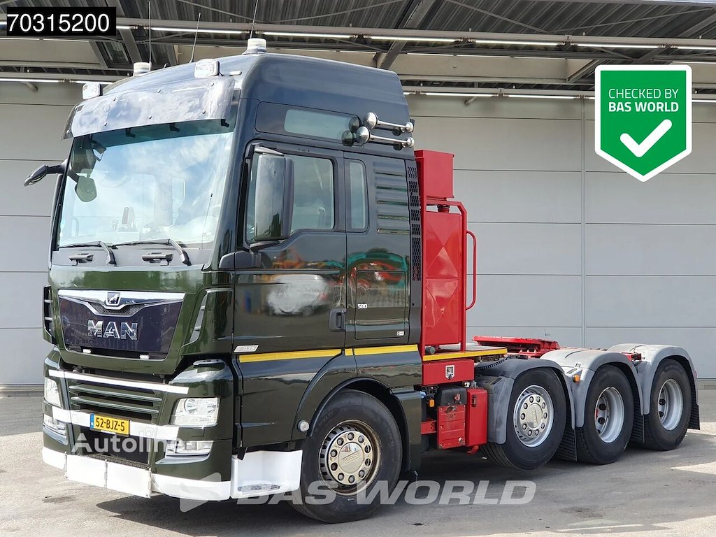 MAN TGX 42.580 TGX 8X4 150T! Retarder Hydraulic Lift+Lenkachse Xenon tegljač