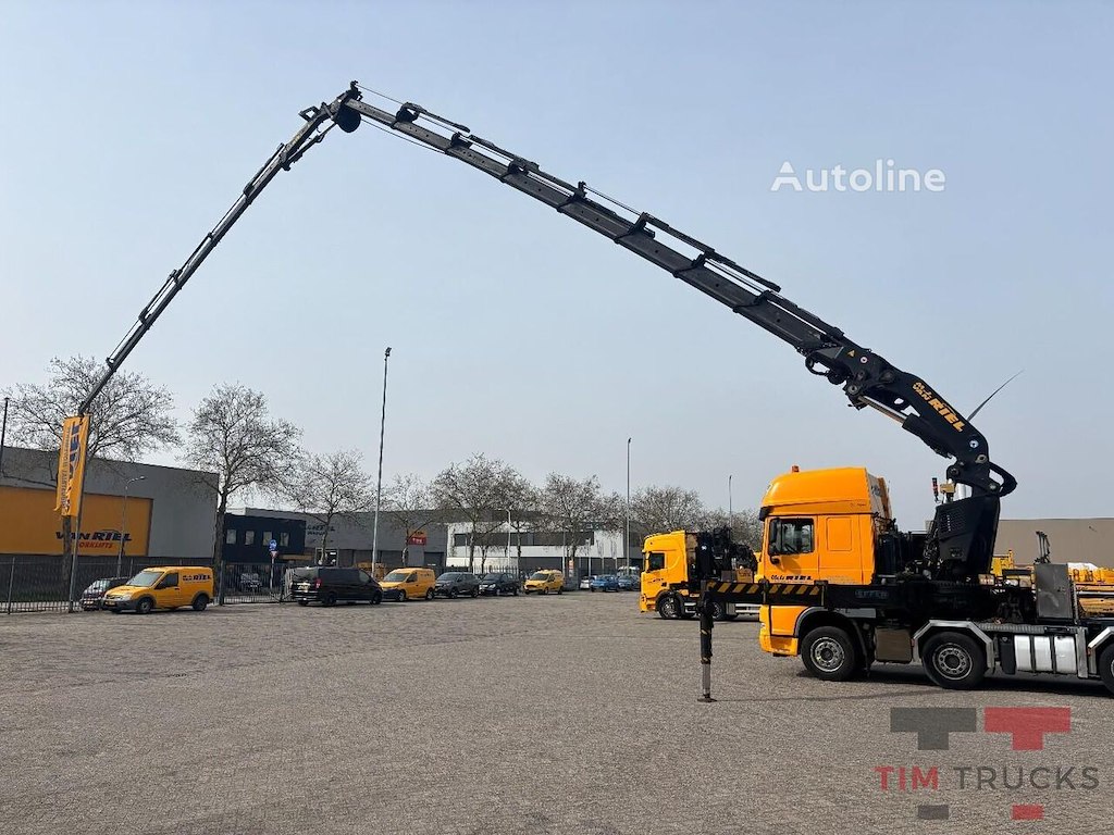 DAF XF 105.510 8x4 Effer 1355 8S with JIB 6S Manual transmission tegljač