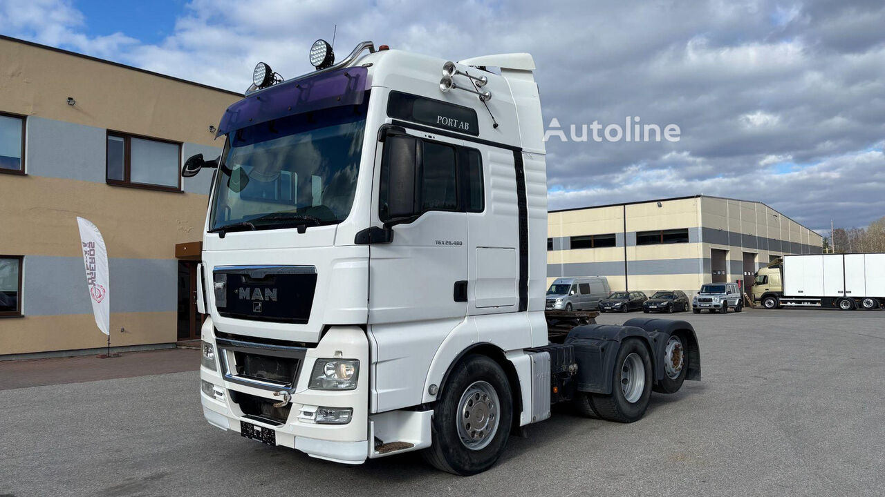 MAN TGX 26.480 6X2 EURO 5 + MANUAL + HYDRAULICS tegljač
