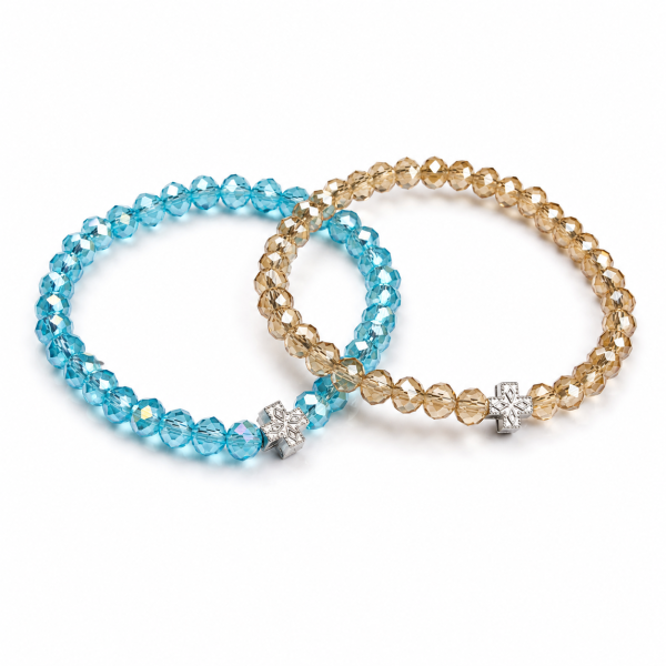 Orthodox Bracelet with Crystal Beads