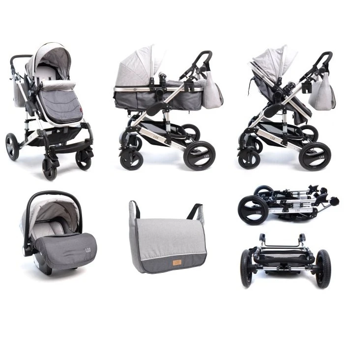 Kolica za bebe Matrix set Siva GS-T106 – multifunkcionalna BBO kolica
