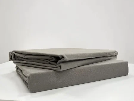 Čaršav Flanel 140x200cm+25cm Dark grey ( VLK000216-darkgrey )