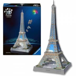 Ravensburger 3D puzzle Ajfelov toranj sa svetlom RA12008024