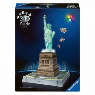 Ravensburger 3D puzzle Kip slobode sa svetlom RA12008027
