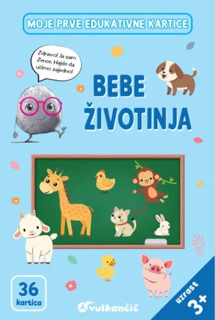 Zrnce kartice – Bebe životinja – latinica ( 33129 )