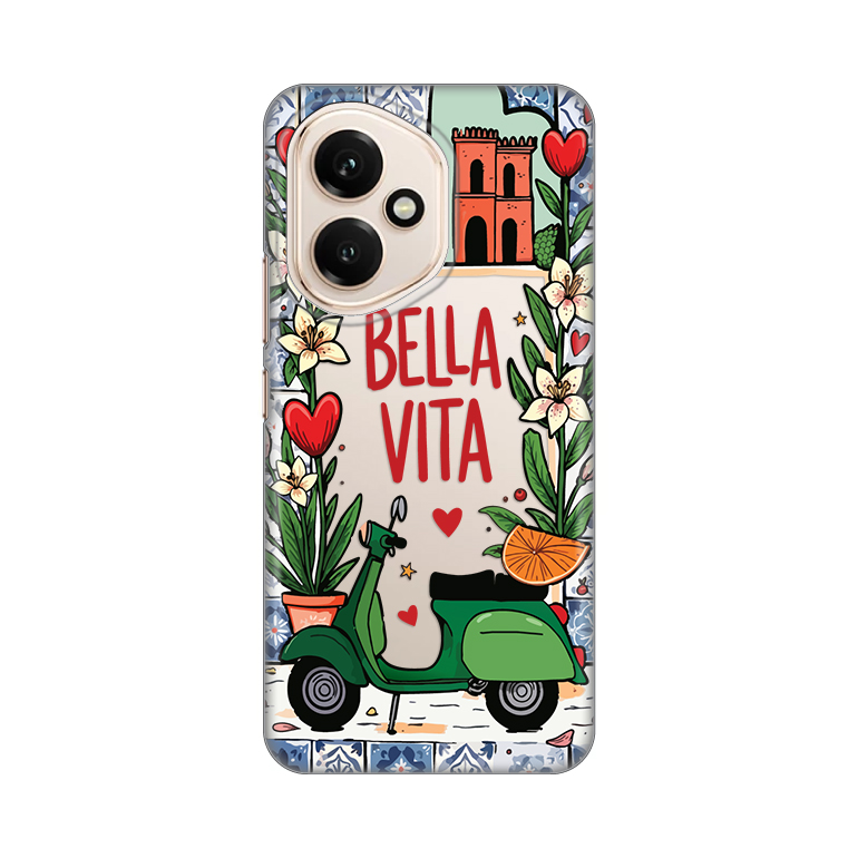 Silikonska futrola print Skin za Huawei Honor 400 Bella Vita