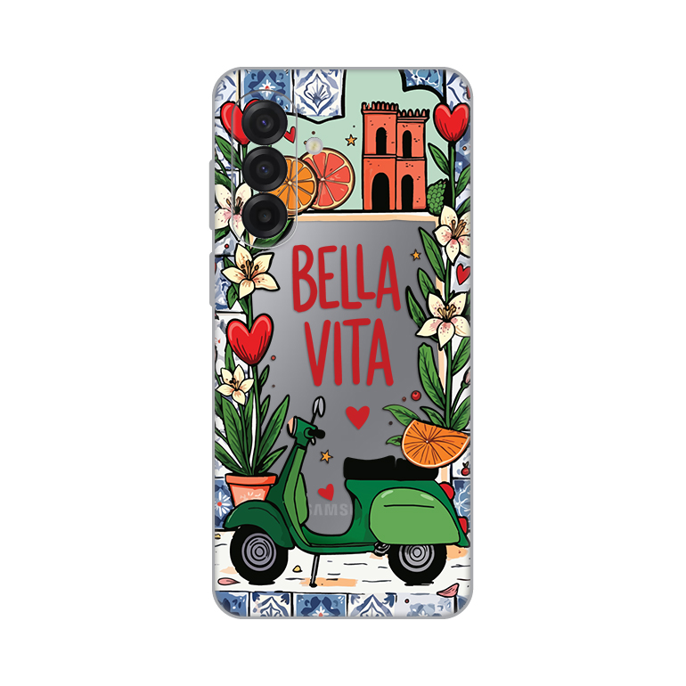 Silikonska futrola print Skin za Samsung A175 Galaxy A17 Bella Vita