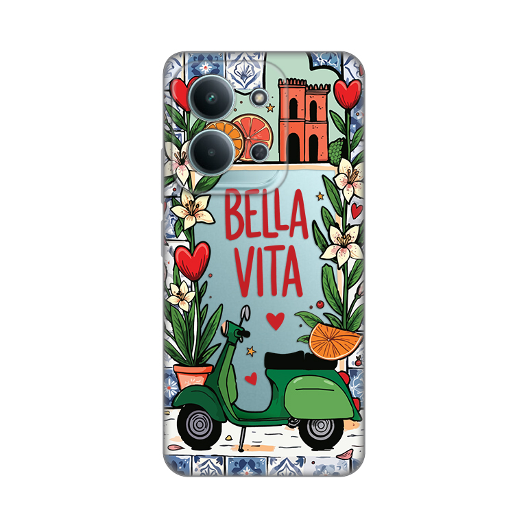 Silikonska futrola print Skin za Xiaomi Redmi 15C 4G Bella Vita