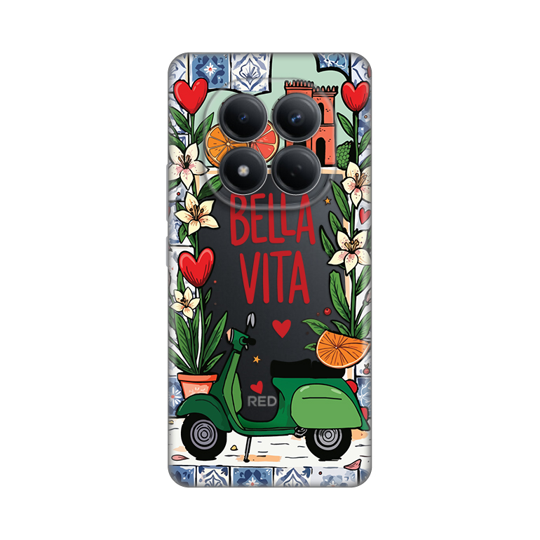 Silikonska futrola print Skin za Xiaomi Redmi Note 15 Pro 4G Bella Vita