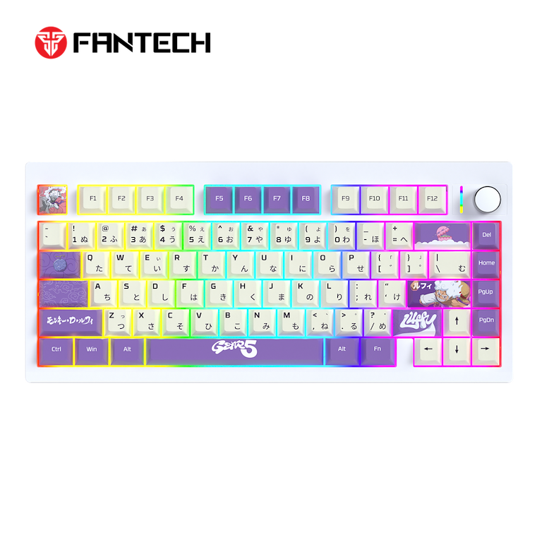 Tastatura Mehanicka Gaming Fantech MK921 Maxfit 8 Wireless ONE PIECE - GEAR5 (white switch)