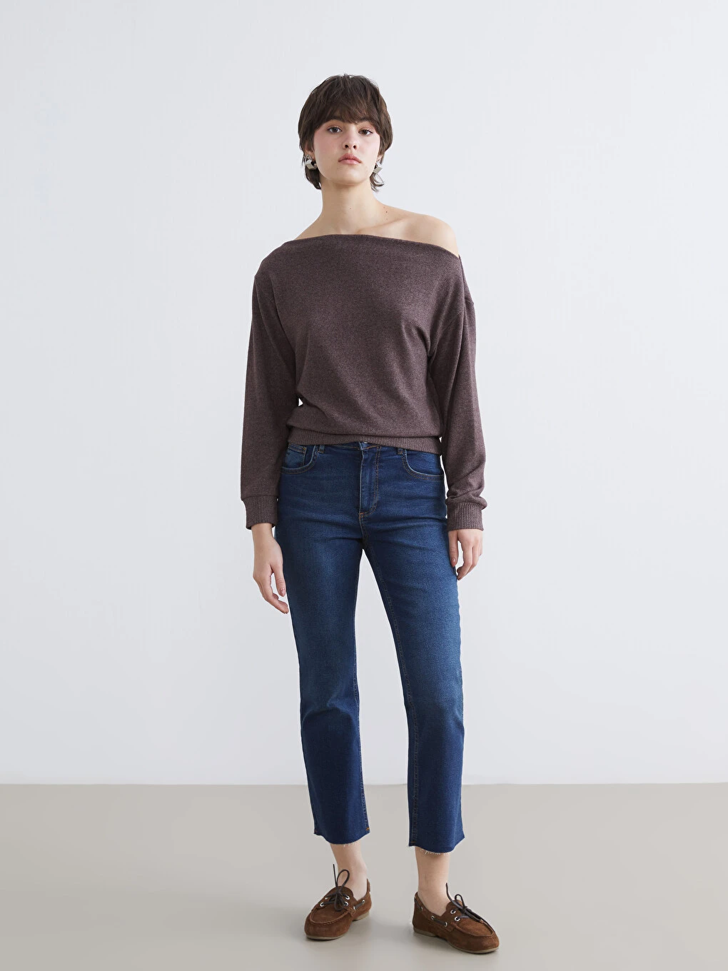 XSIDE Bluza Sa Širokim Izrezom