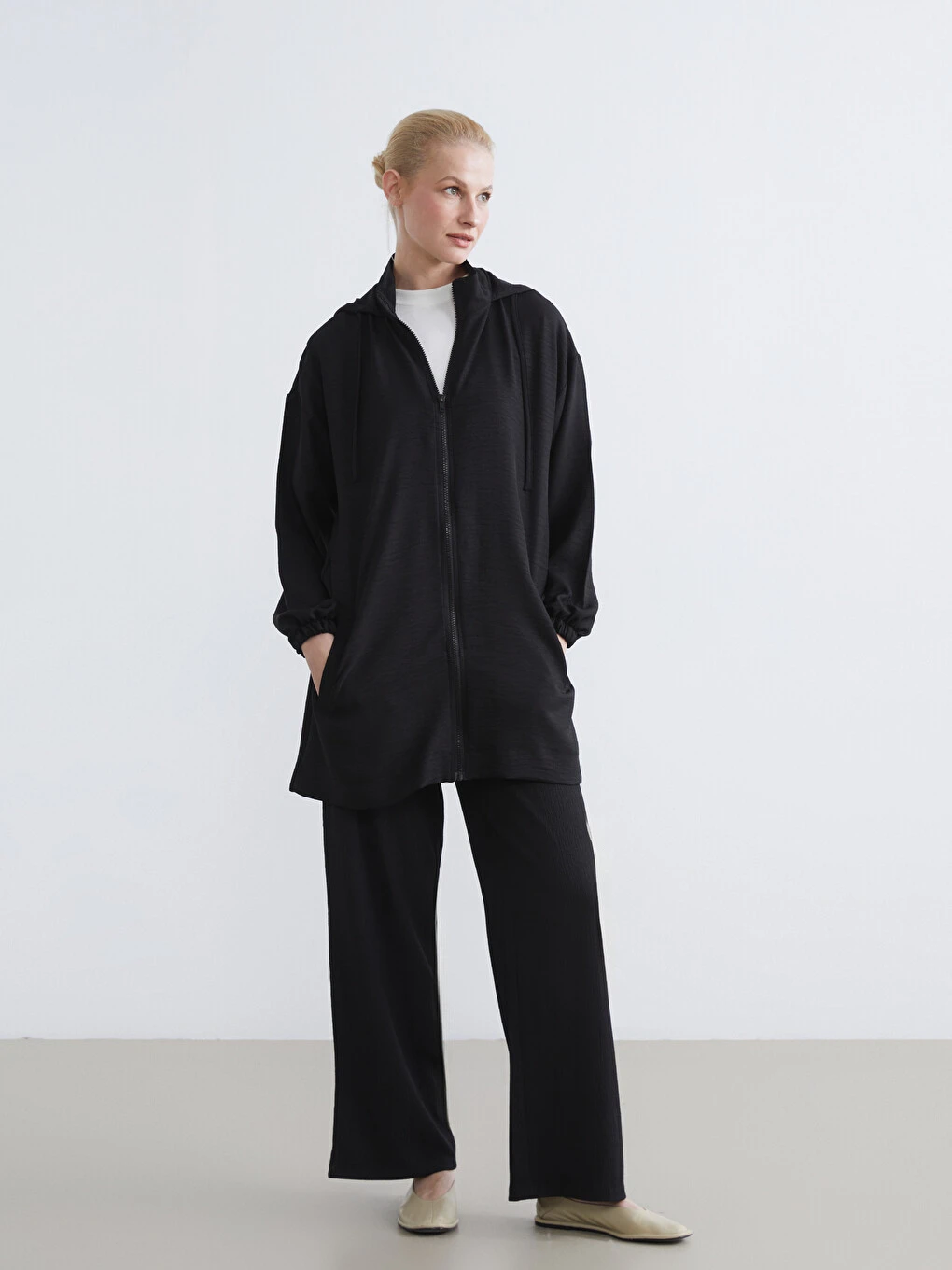 LC WAIKIKI Ženska Tunika Sa Kapuljačom, Oversize Kroja