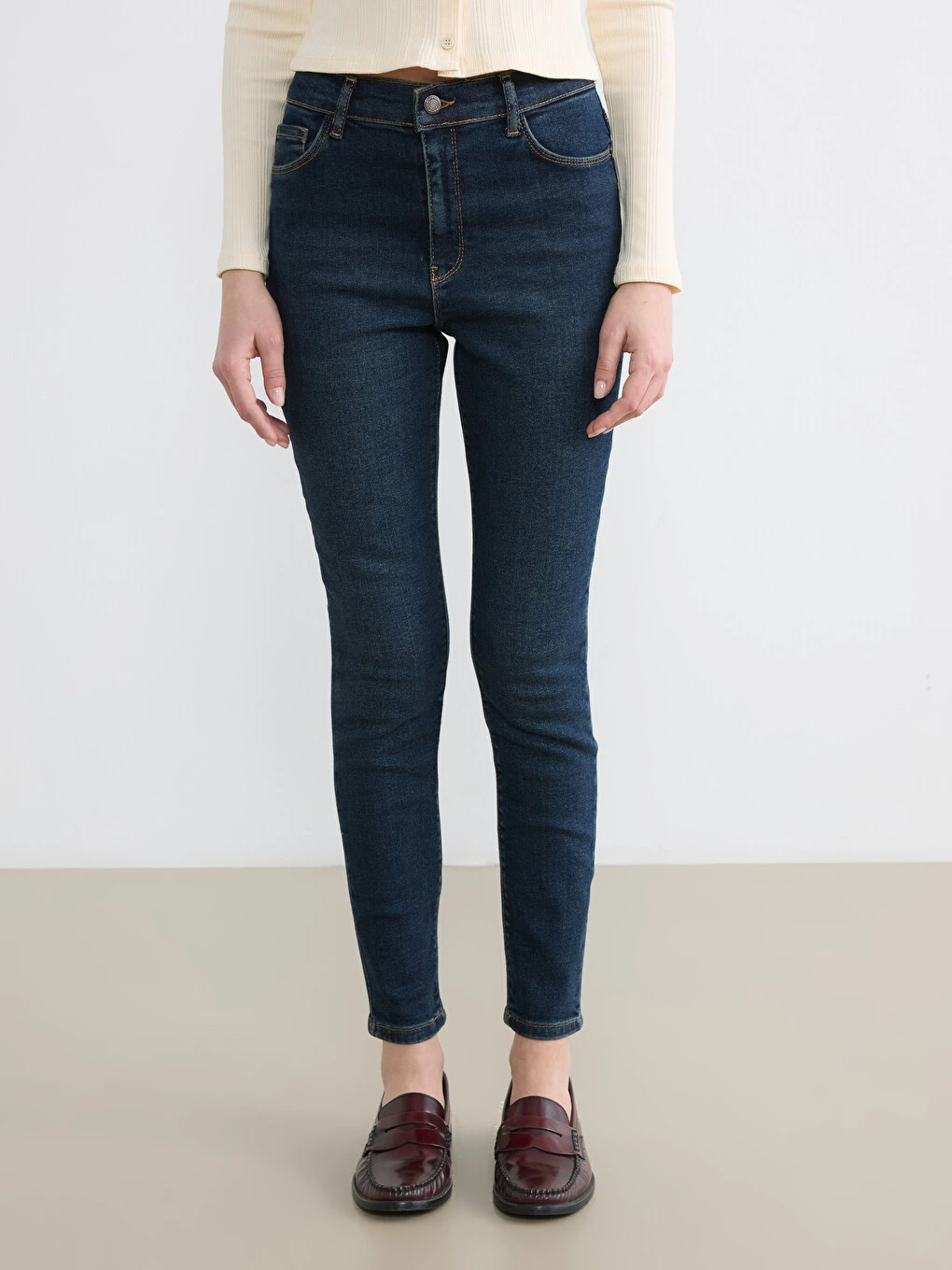 LCW Jeans Ženske Farmerke Visokog Struka I Super Uskog Kroja
