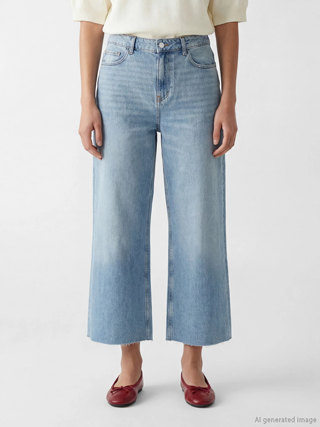 LCW Jeans Ženske Farmerke Širokih Nogavica