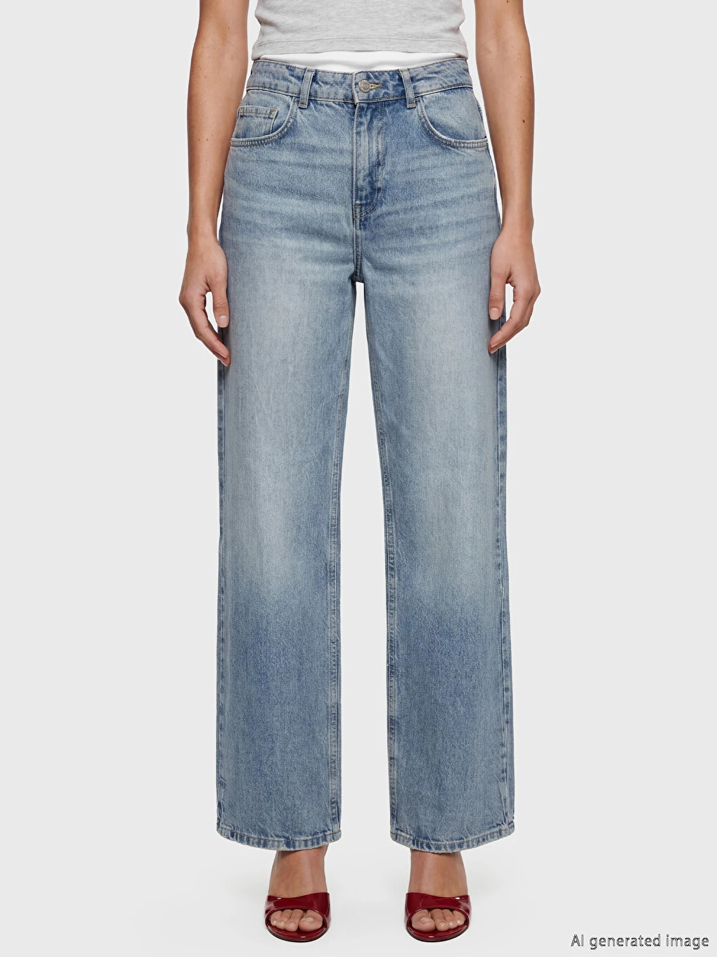 LCW Jeans Ženske Farmerke Ravnog Kroja