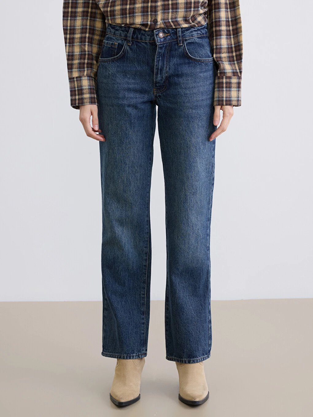 LCW Jeans Ženske Farmerke Pravog Kroja