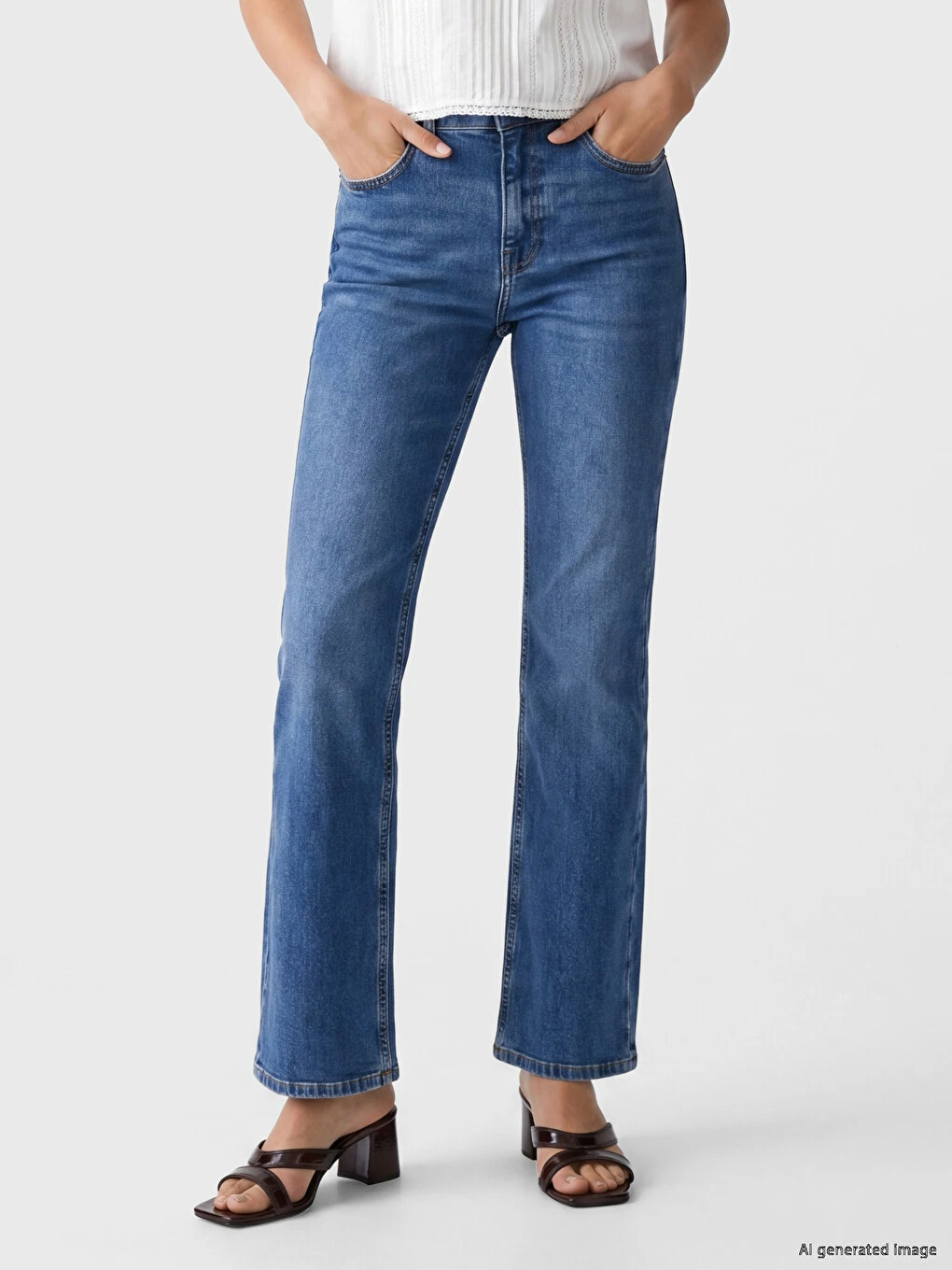 LCW Jeans Ženske Flare Farmerke