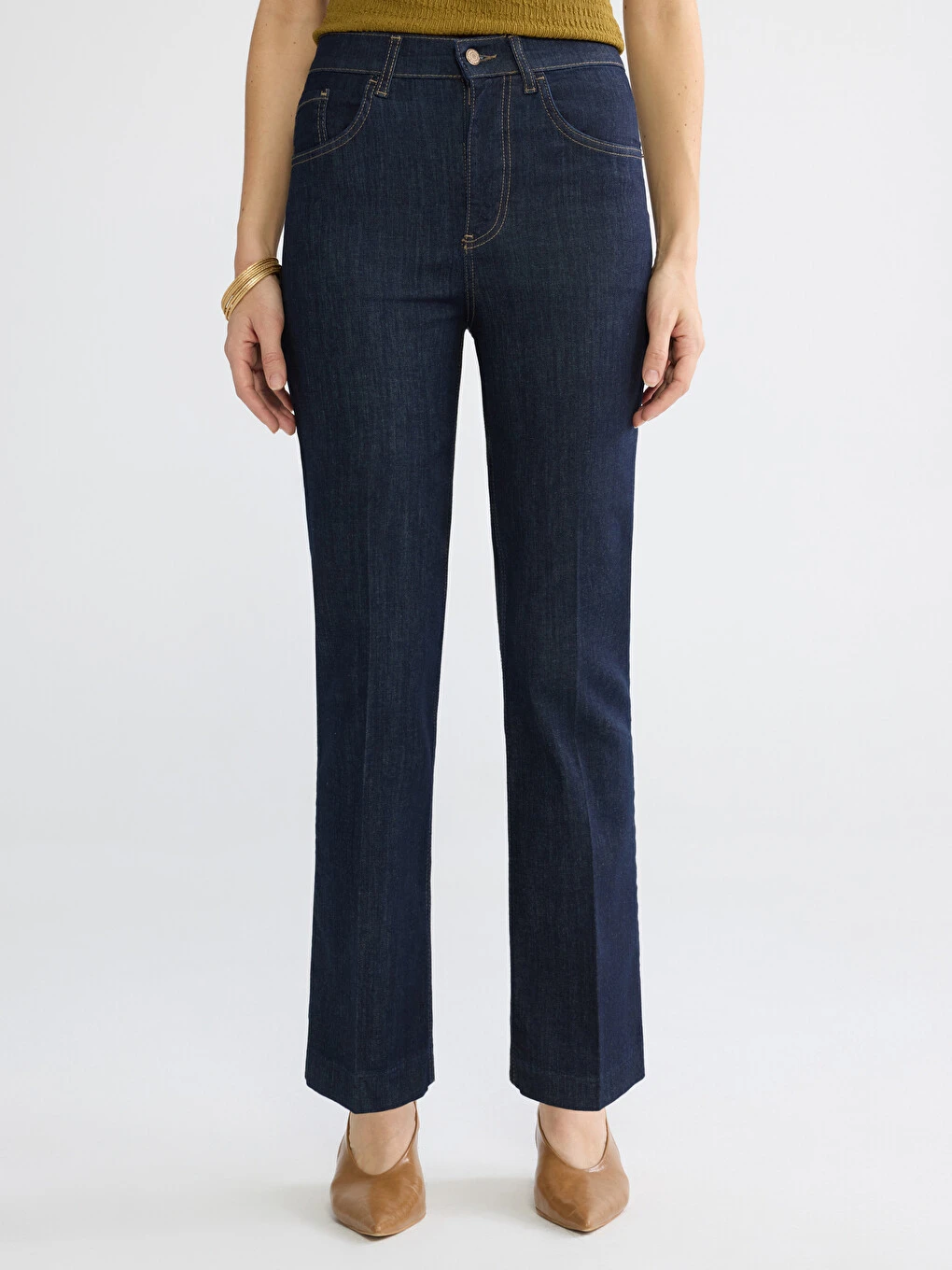 LCW Jeans Crop Flare Ženske Farmerke