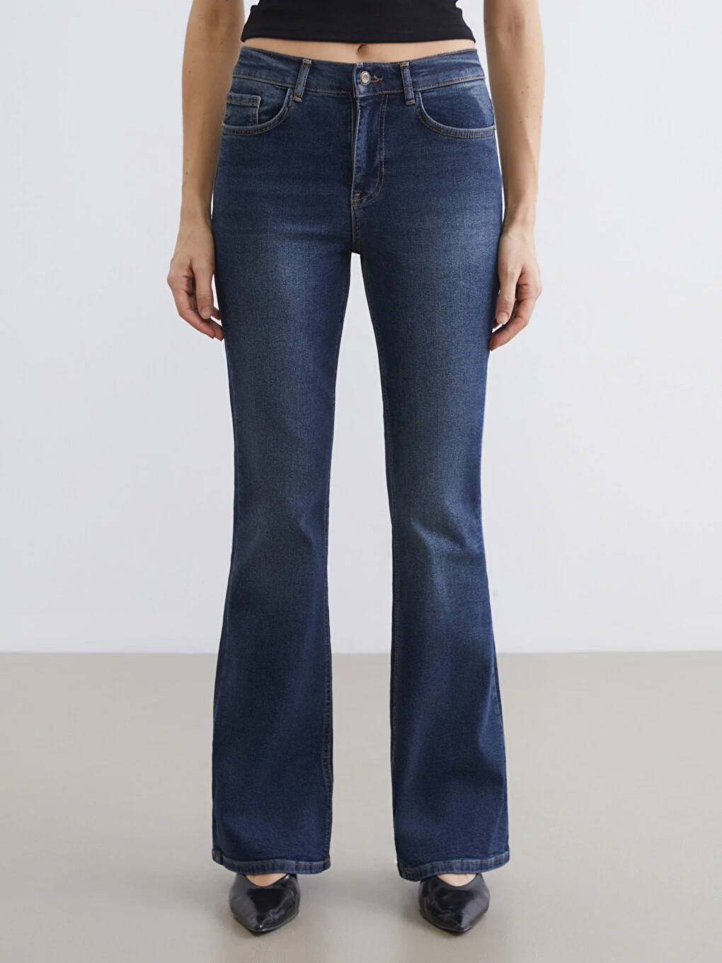 LCW Jeans Ženske Farmerke Sa Zvonastim Nogavicama