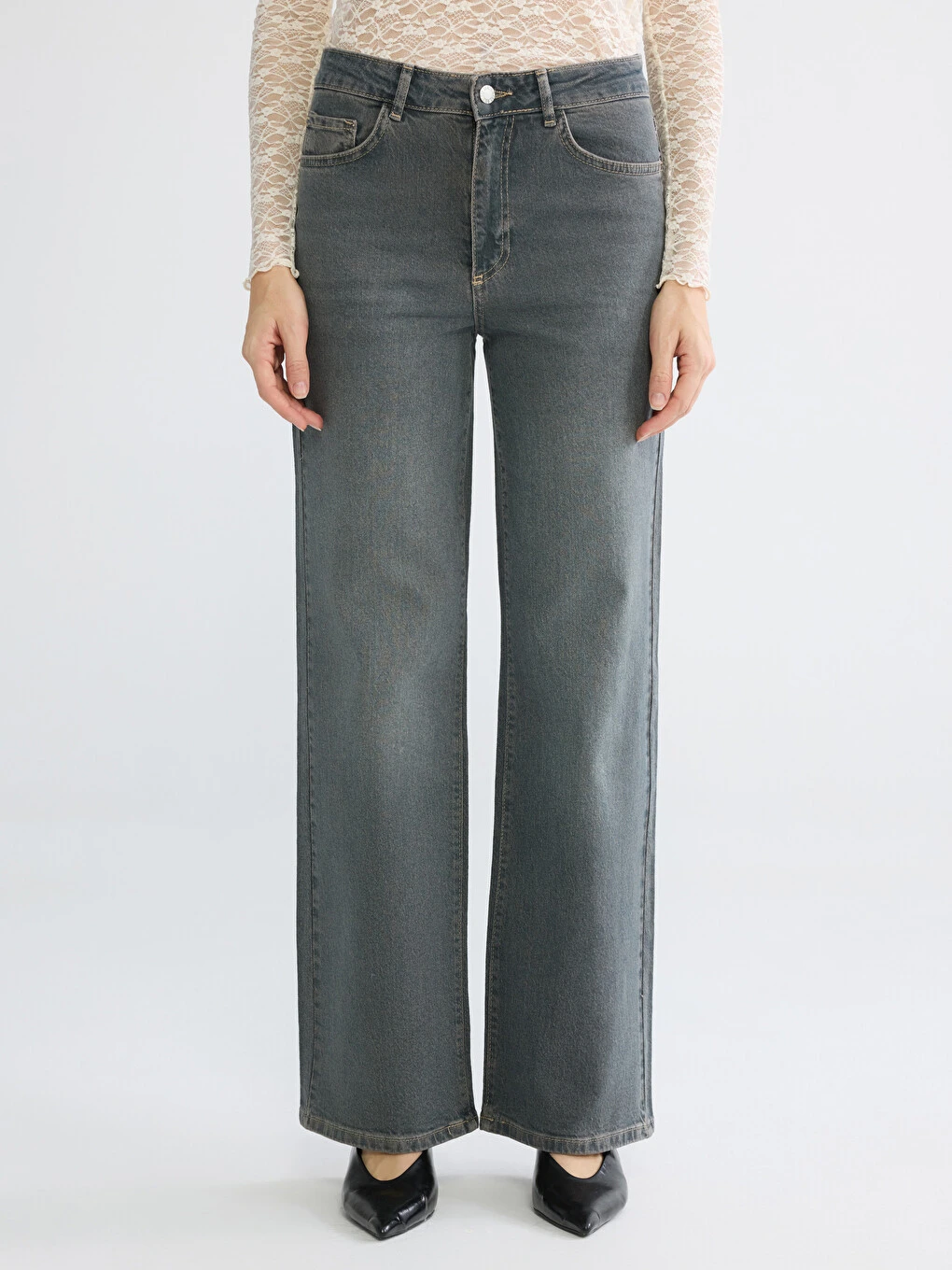 LCW Jeans Ženske Farmerke Širokih Nogavica