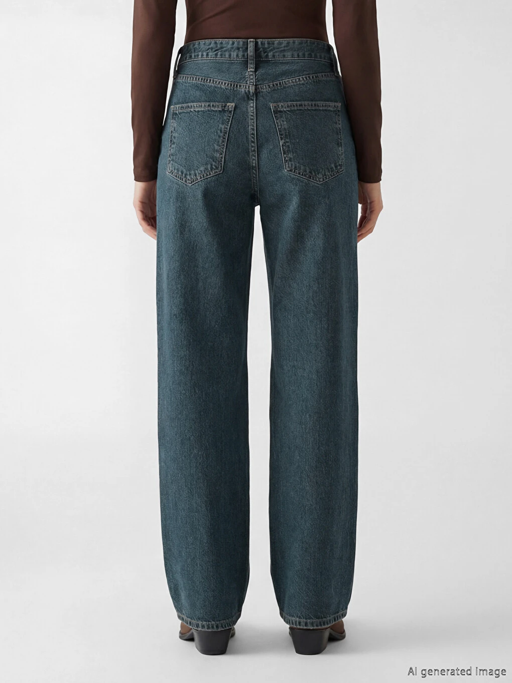 LCW Jeans Farmerke Sa Visokim Strukom I Širokim Nogavicama Za Žene
