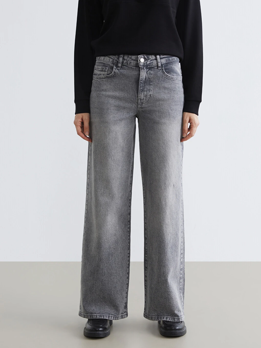 LCW Jeans Ženske Farmerke Širokih Nogavica