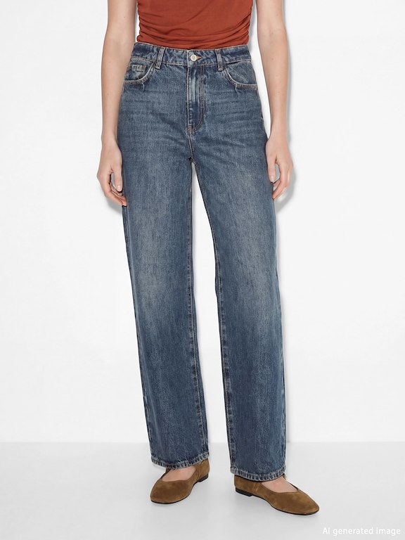 LCW Jeans Ženske Farmerke Širokog Kroja