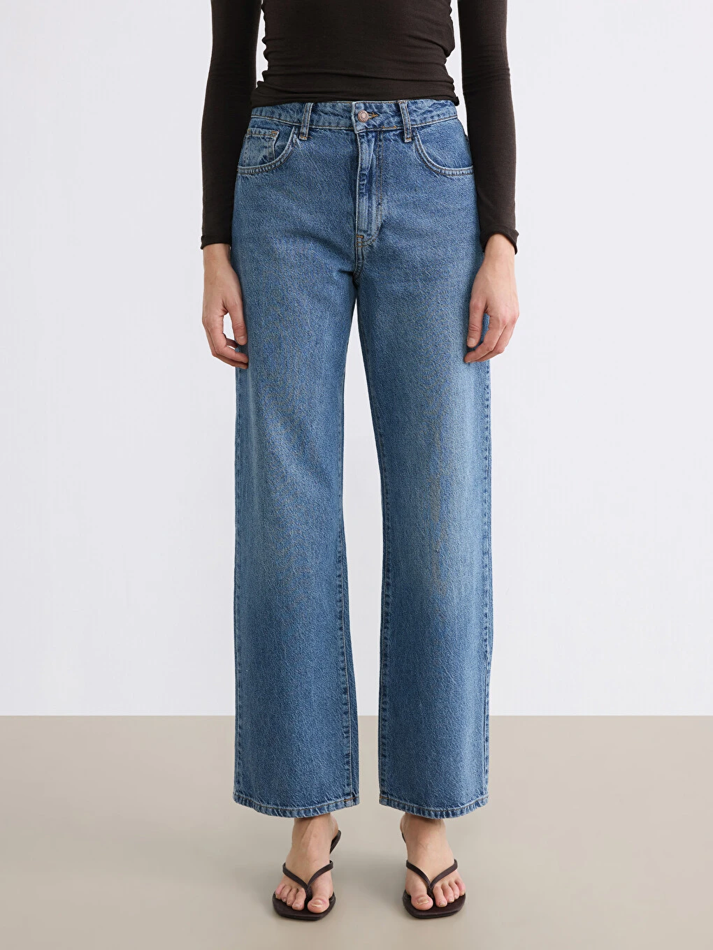 LCW Jeans Ženske Farmerke Širokog Kroja