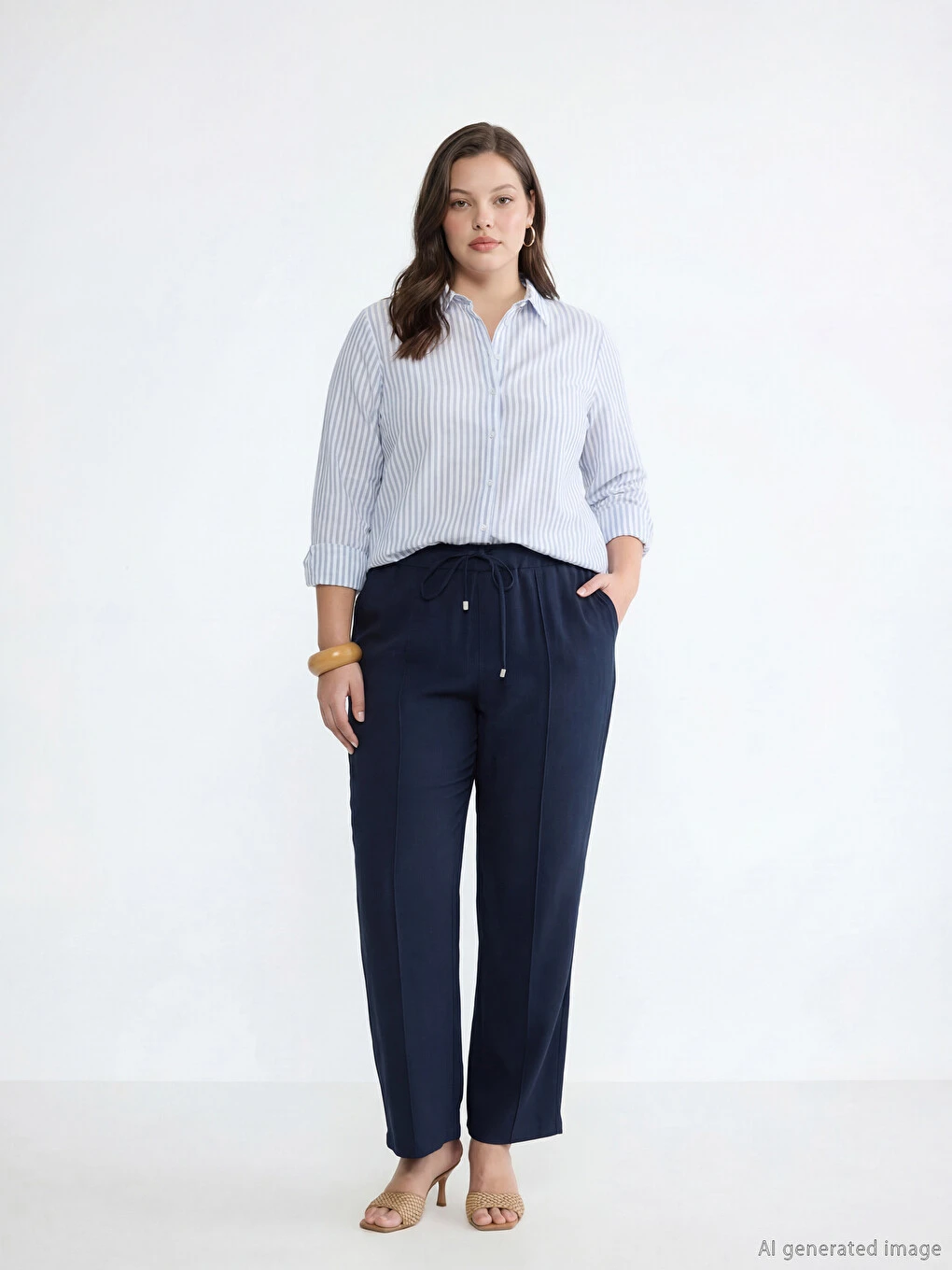LCW EVERYDAY Ženske Pantalone Sa Elastičnim Pojasom