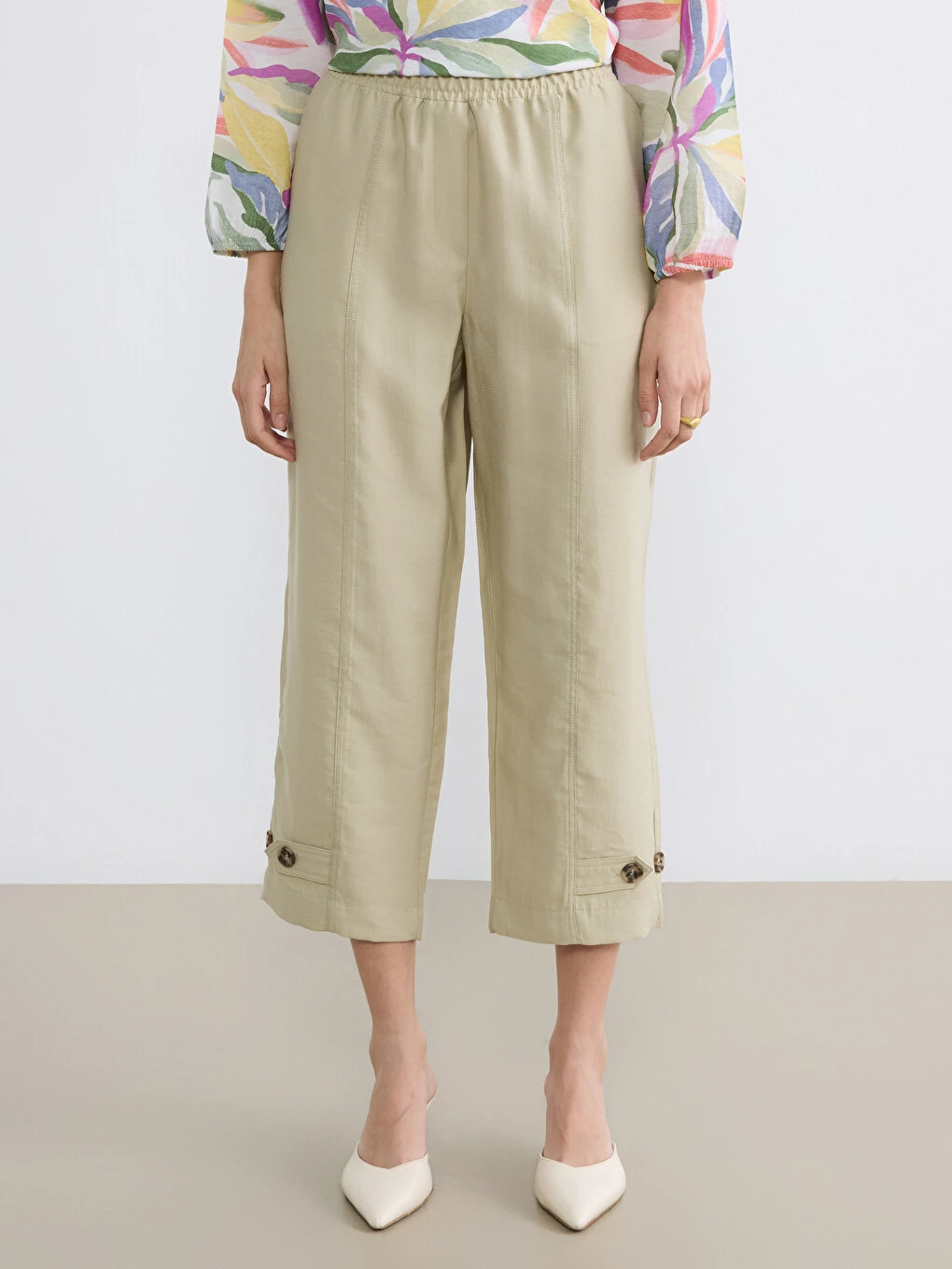 LCWAIKIKI Classic Ženske Pantalone Sa Elastičnim Strukom
