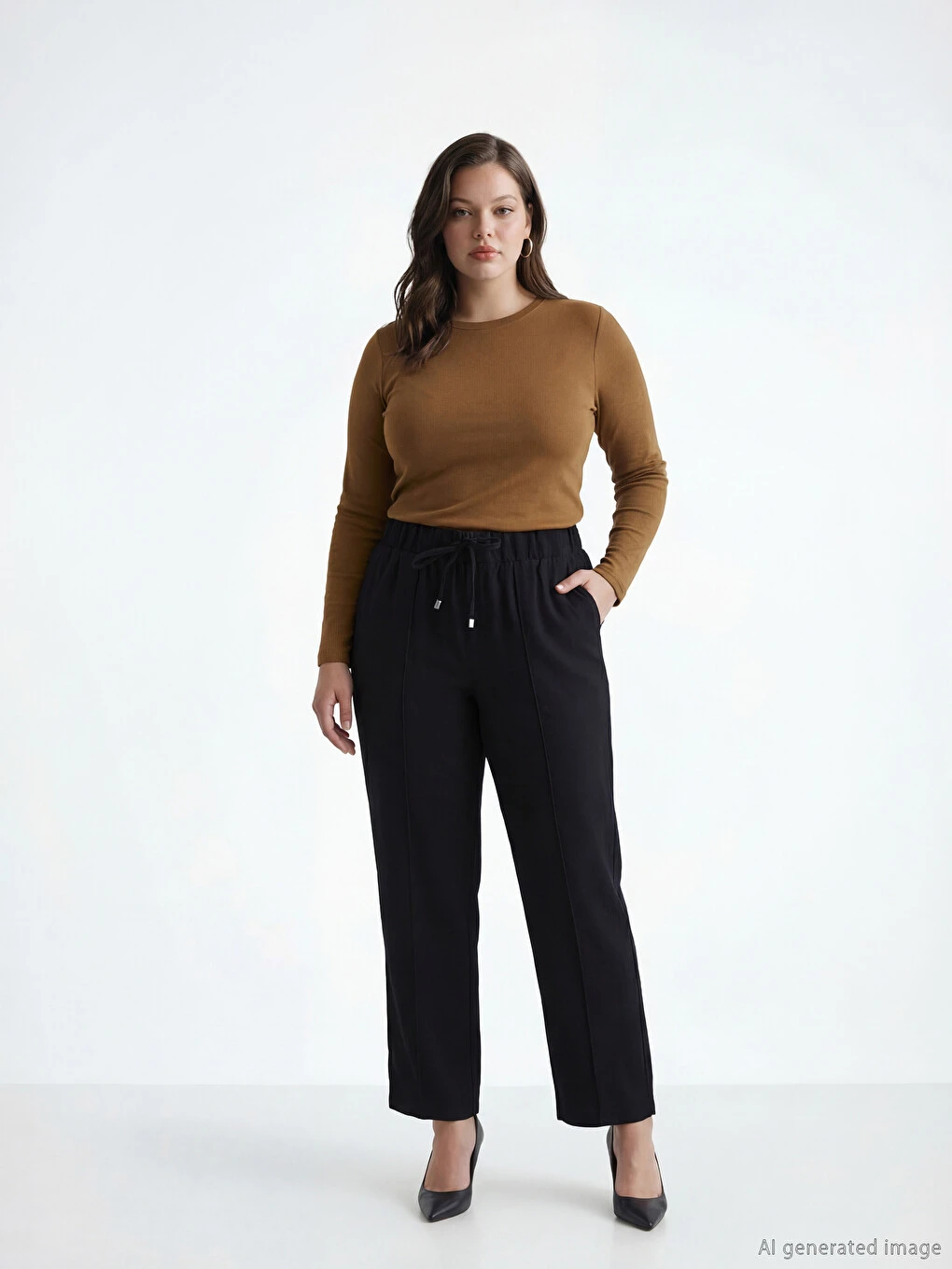 LCW EVERYDAY Ženske Pantalone Sa Elastičnim Pojasom