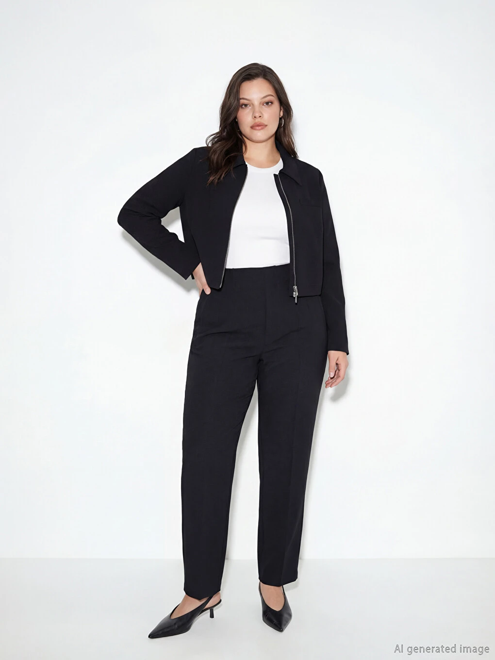 LCW Vision Šargarepa Fit Ženske Plisirane Pantalone