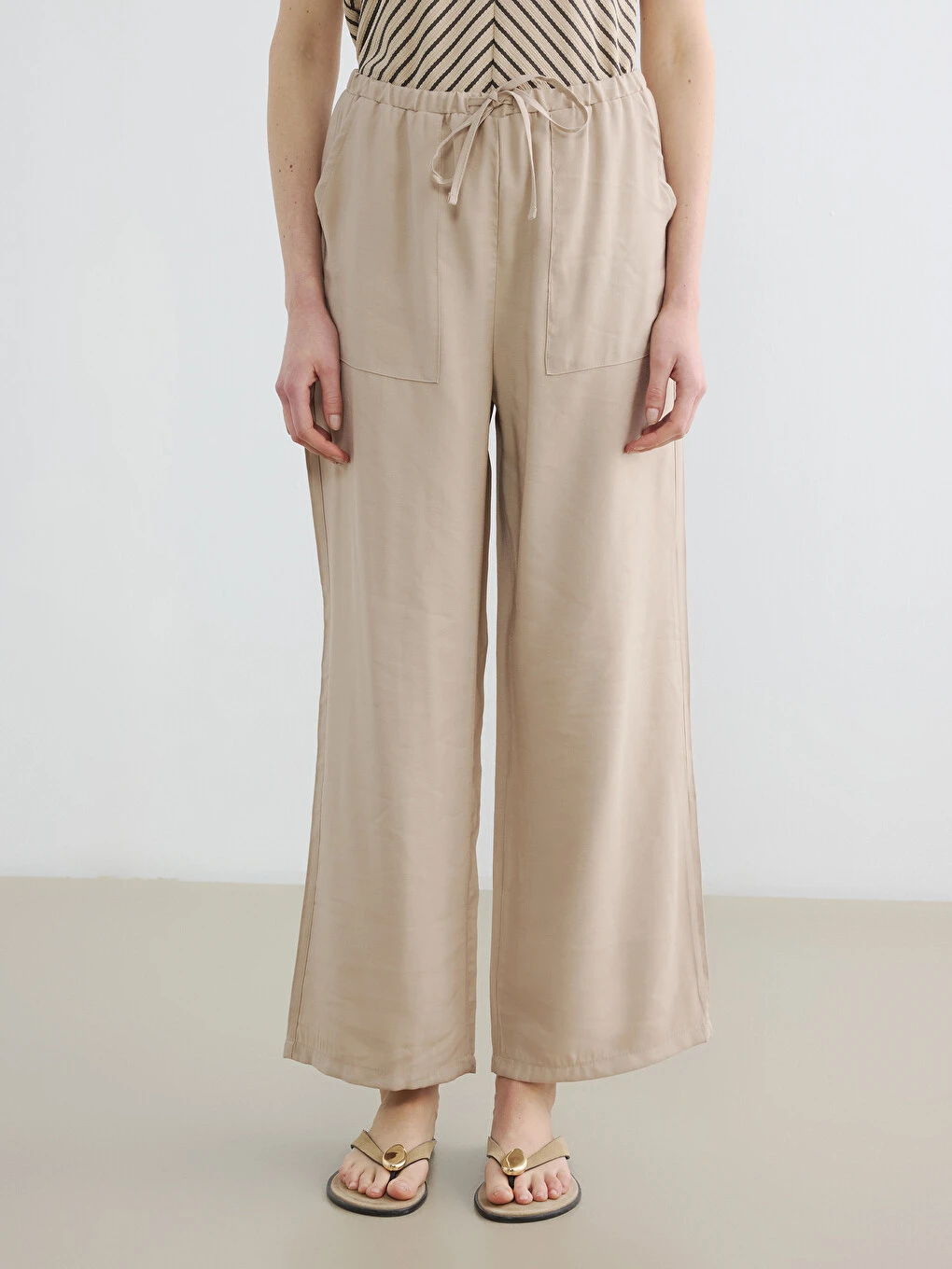 LCW EVERYDAY Ženske Pantalone Sa Elastičnim Strukom