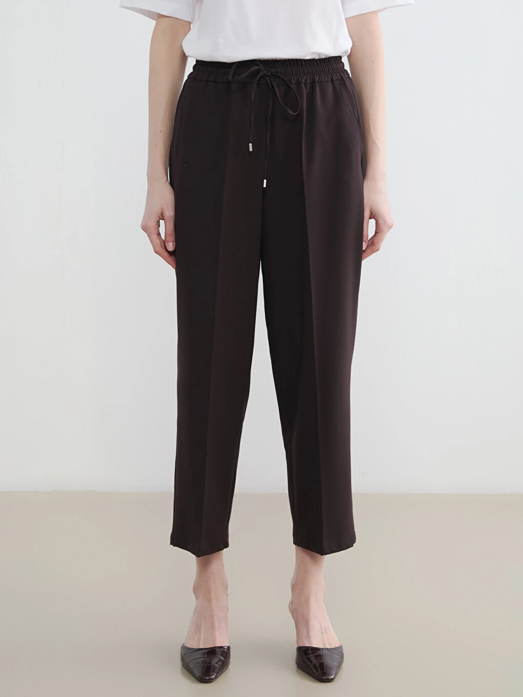 LCWAIKIKI Classic Ženske Pantalone Sa Elastičnim Strukom