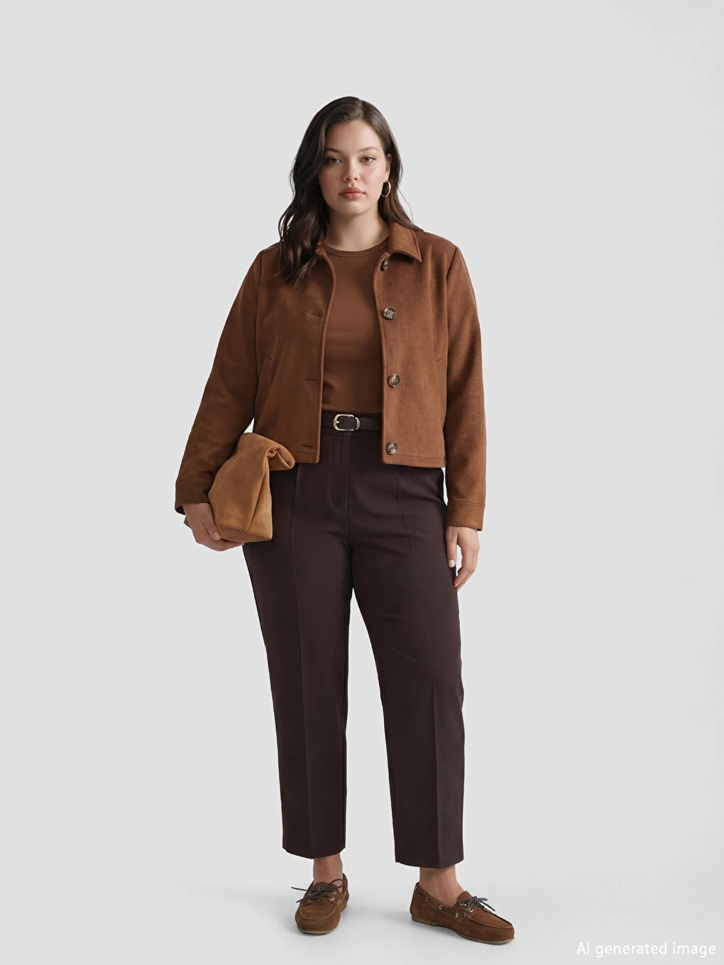 LCW Vision Pantalone Sa Visokim Strukom I Pojasom, Kroja Šargarepe