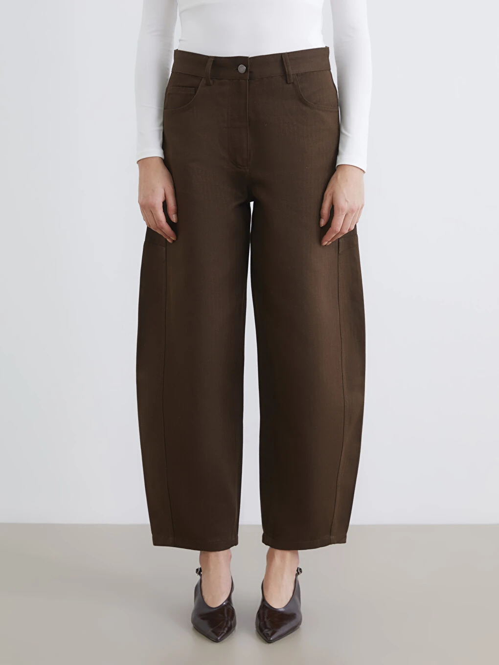 LCW Vision Ženske Pantalone Sa Balon Krojem, Regularnog Kroja