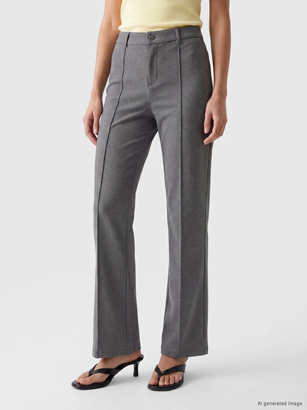 LCWAIKIKI Classic Ženske Slim Fit Zvoncare Pantalone