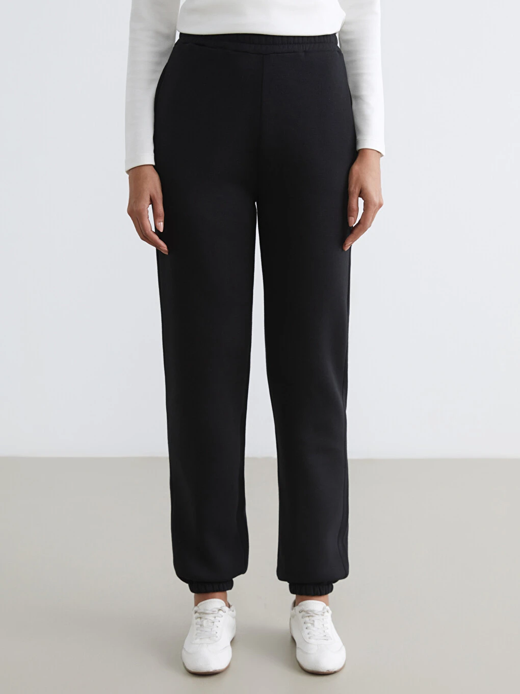 LCWAIKIKI Basic Ženske Jogger Pantalone Sa Elastičnim Pojasom