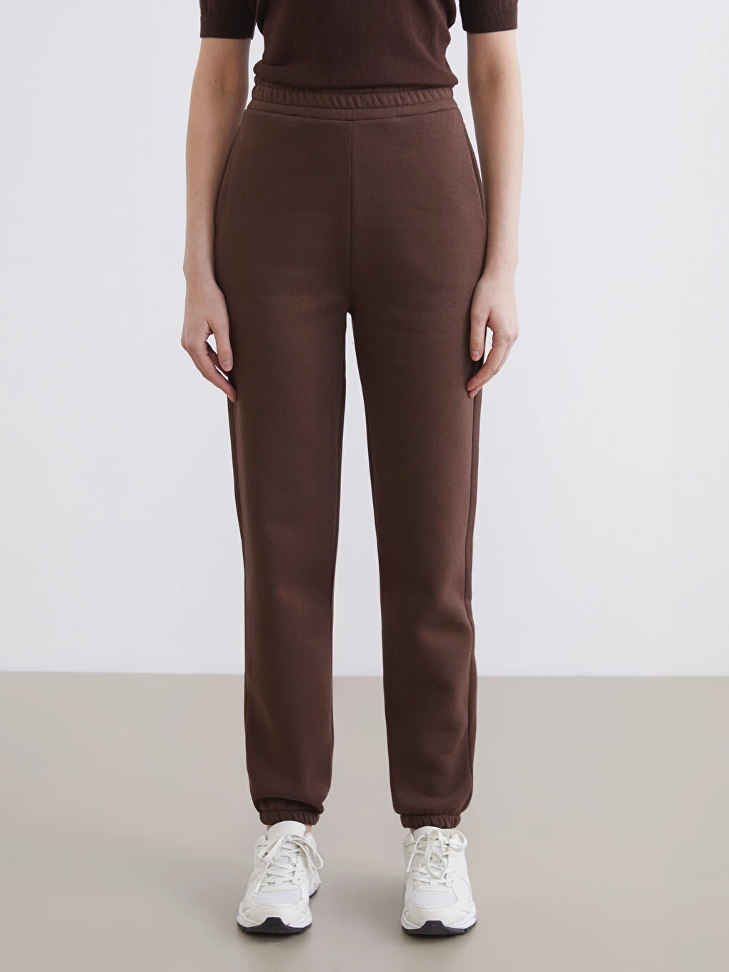LCWAIKIKI Basic Ženske Jogger Pantalone Sa Elastičnim Pojasom